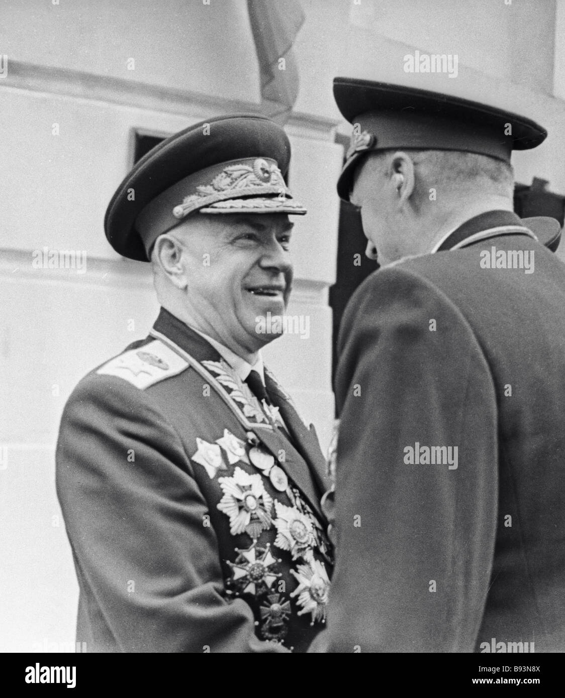 Soviet Union Marshal Konstantin Rokossovsky Stockfotos und -bilder ...