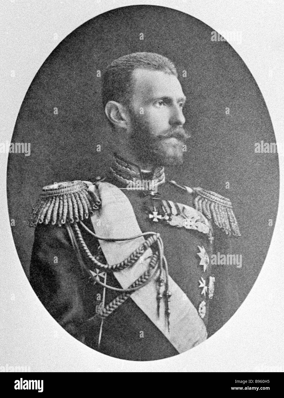 Großfürst Sergius 1857 1905 Sohn von Kaiser Alexander II. und Onkel von ...