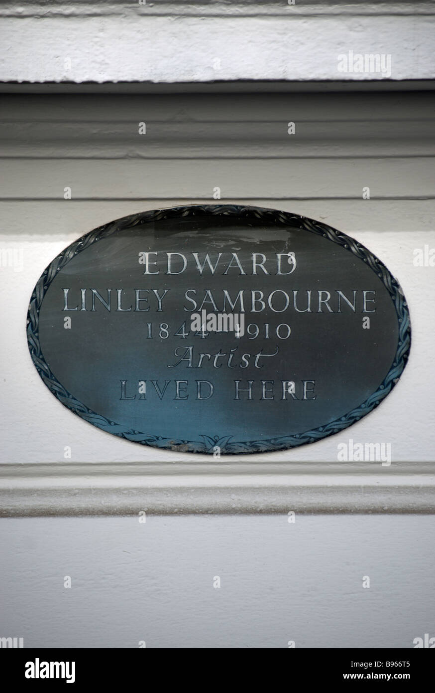 Plakette markiert das ehemalige Wohnhaus, jetzt ein Museum für Punsch ...