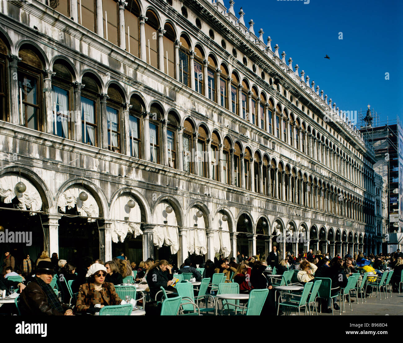 Italien Venedig Gran Caffe Ristorante Quadri Stockfotografie - Alamy