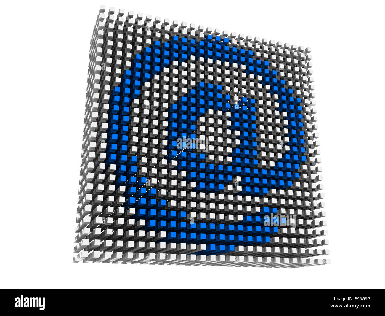 Byte alphabet Ausgeschnittene Stockfotos und -bilder - Alamy