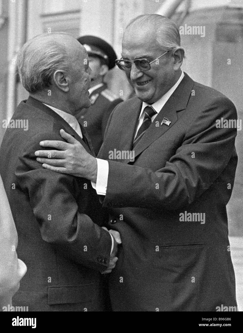 Yuri Andropov Stockfotos und -bilder Kaufen - Alamy