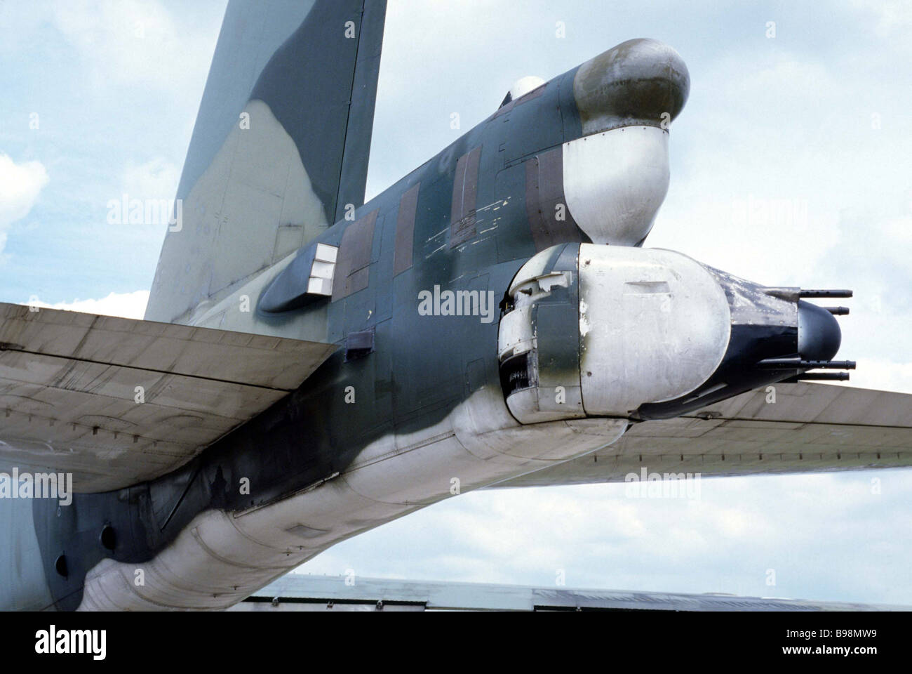 Boeing b-52 Stratofortress strategischer Bomber hintere defensive ...