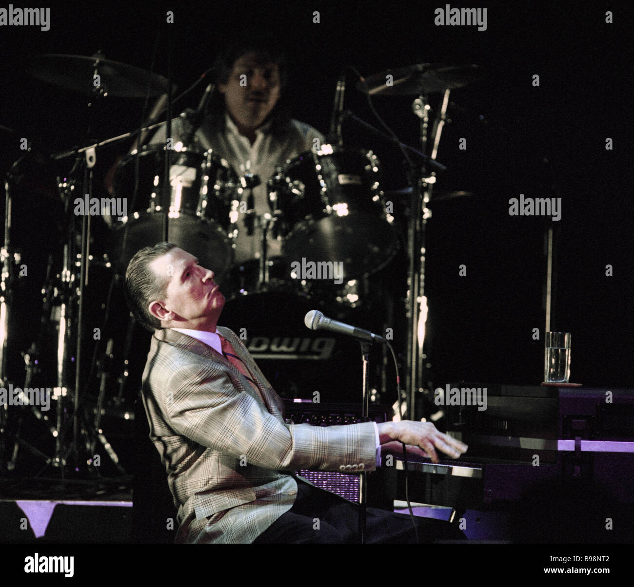 US-Rock And Roll Singer-Songwriterin und Pianistin Jerry Teilnahme an ...