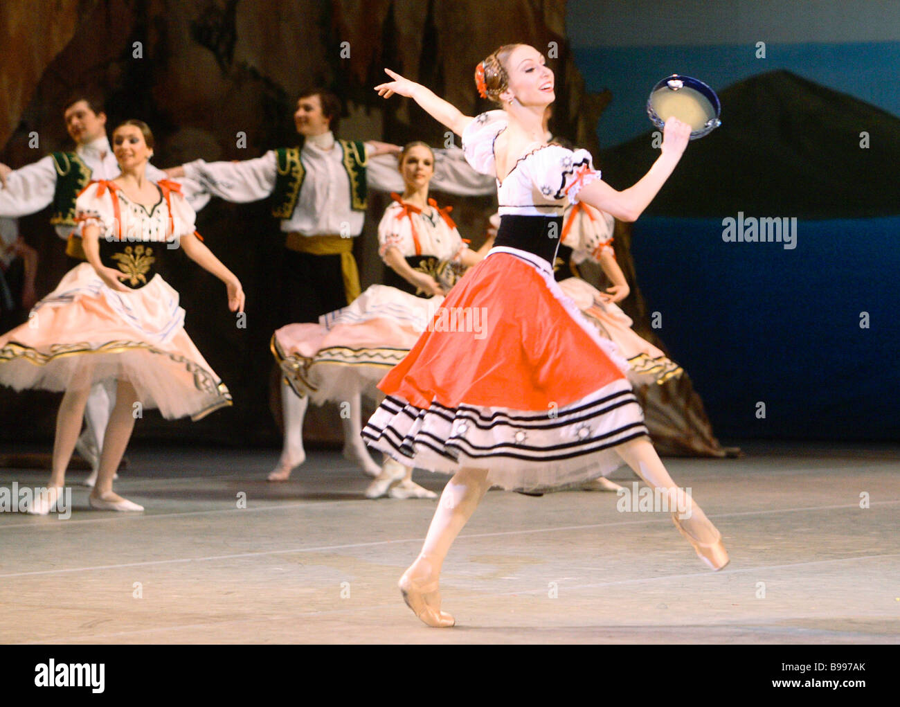 Yevgeniya Obraztsova Ballett-Tänzerin aus dem Mariinsky-Theater-Ballett ...