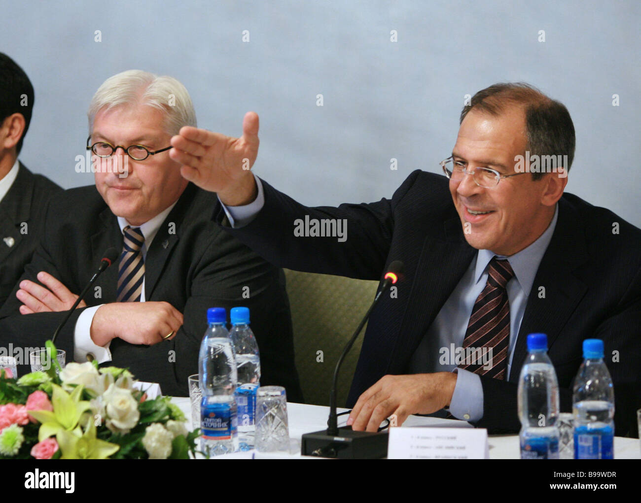 Frank Walter Steinmeyer Stockfotos und -bilder Kaufen - Alamy