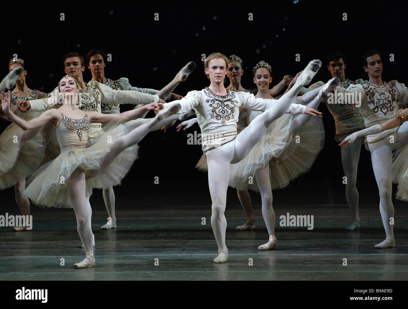 Mariinsky Ballett Premier Danseurs Igor Zelinsky und Darya Pavlenko ...