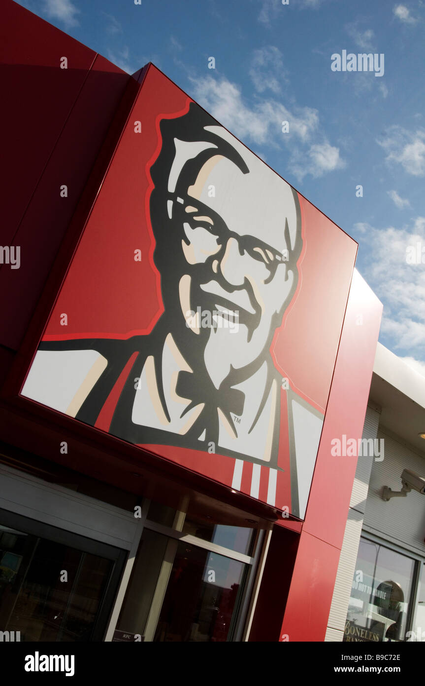 Kentucky fried Chicken Colonel Sanders südlichen Restaurant schnell ...
