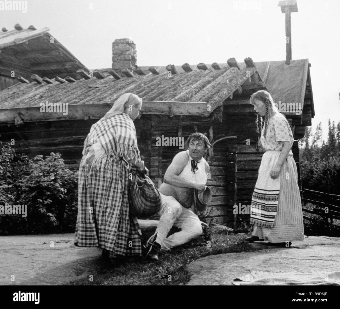 ILGA Vitola links und Georgy Vitsin Center bei Dreharbeiten Film Suche ...