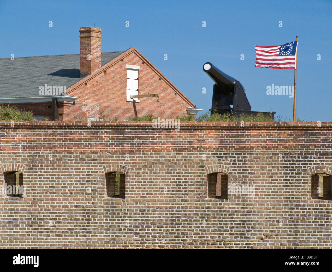 Historische Stätte Fort Clinch State Park, Florida Stockfotografie - Alamy