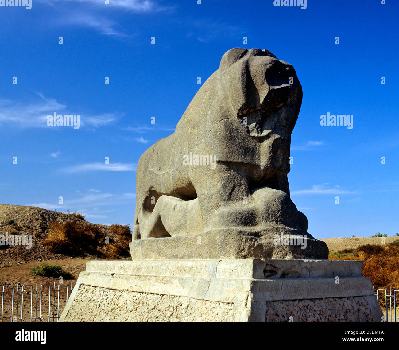 Statue Iraq Babylon Stockfotos und -bilder Kaufen - Alamy