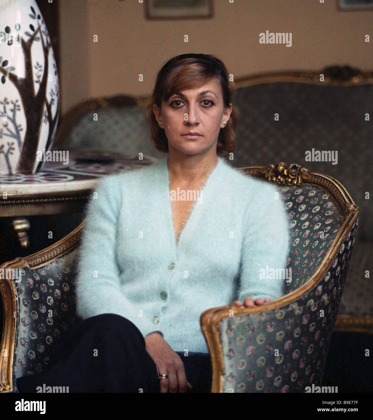 Sofiko Chiaureli verdiente Schauspielerin von Georgien Stockfotografie - Alamy