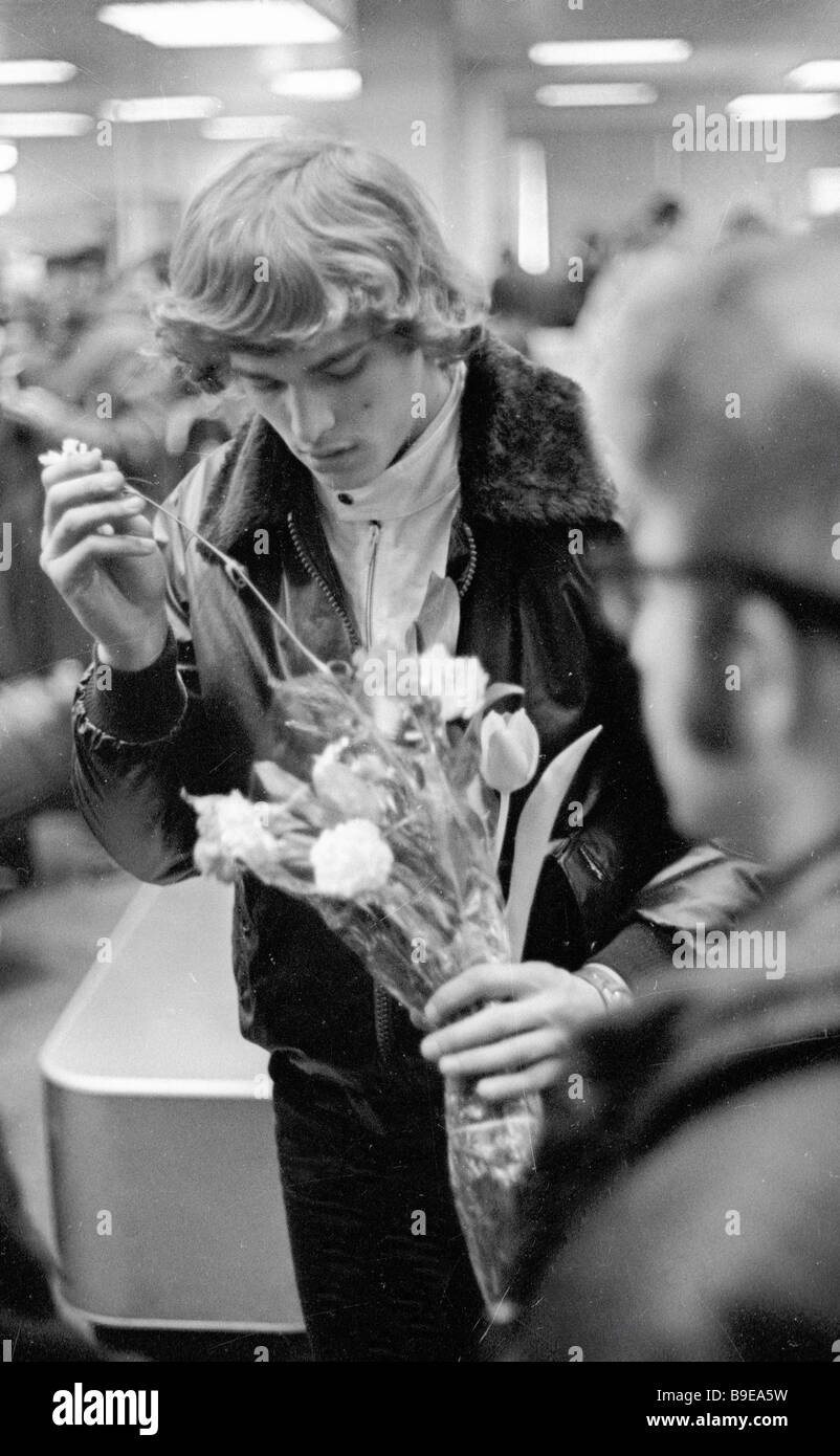 Vladimir Yashchenko Hochsprung Weltrekord-Halter Stockfotografie - Alamy