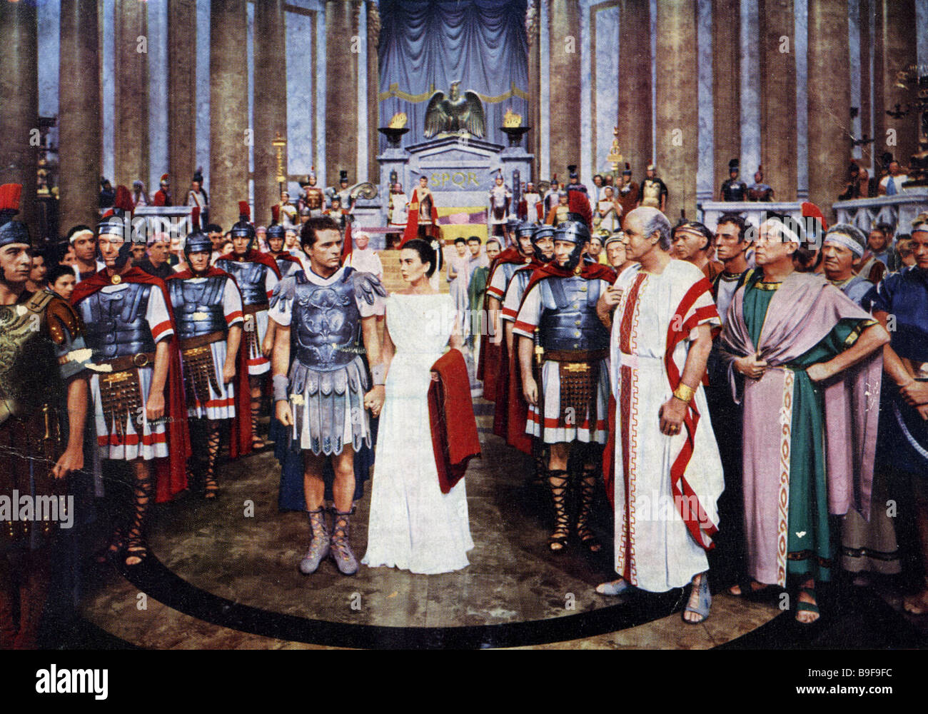 DIE ROBE 1953 TCF-Film mit Richard Burton und Jean Simmons ...