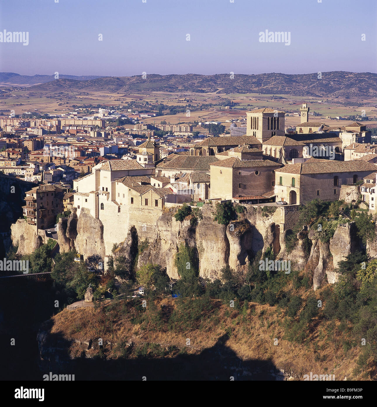 Spanien Region Kastilien-La Mancha Cuenca City-Übersicht Übersicht ...