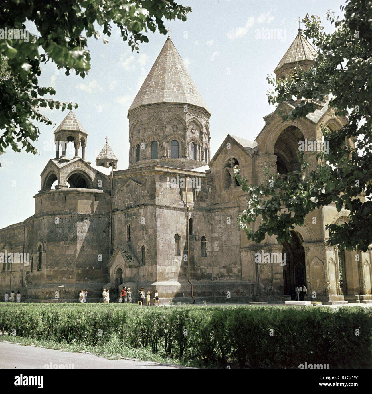 Die Etschmiadsin Kathedrale die Residenz des Katholikos aller Armenier ...