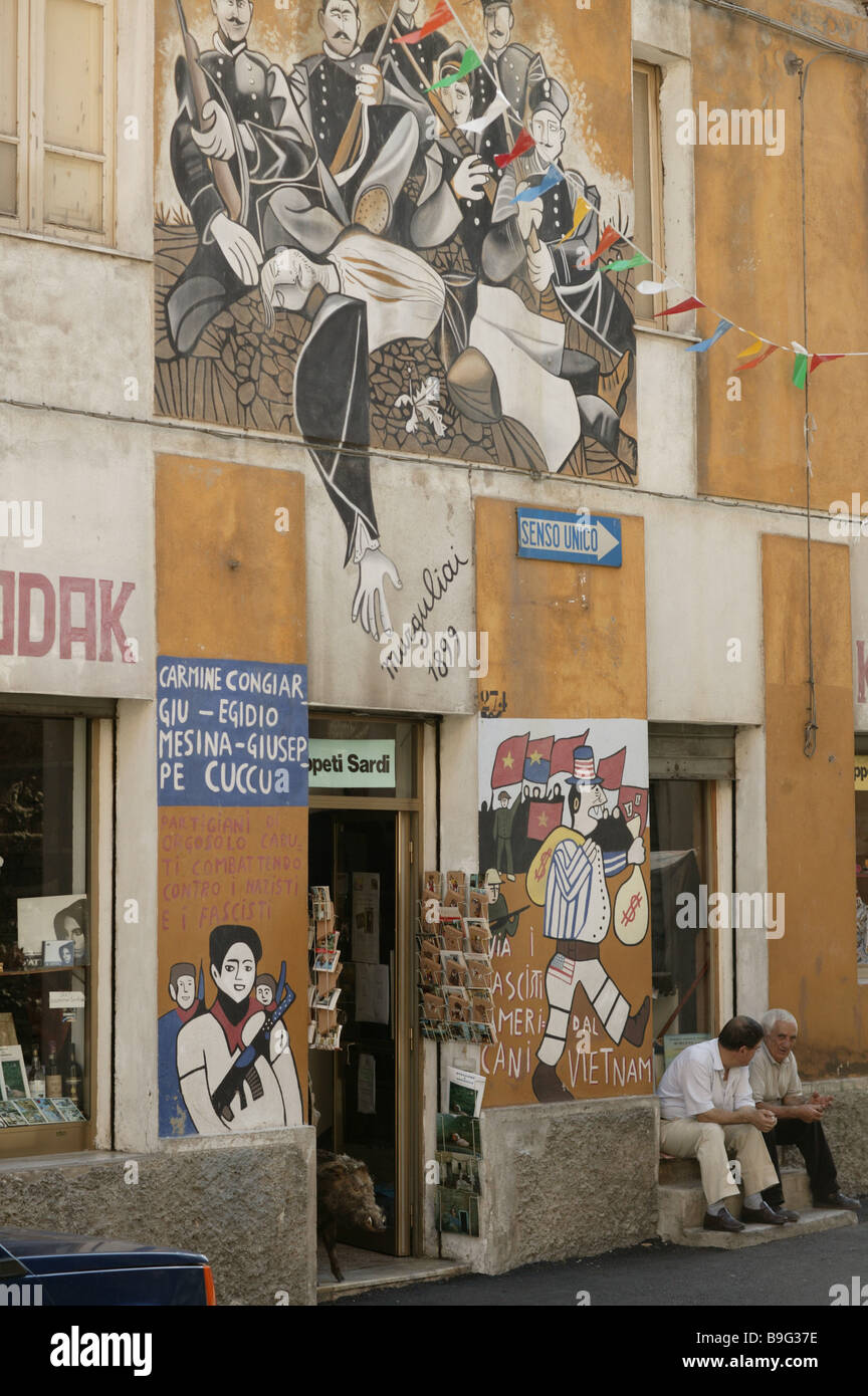 Murales orgosolo wall painting -Fotos und -Bildmaterial in hoher ...