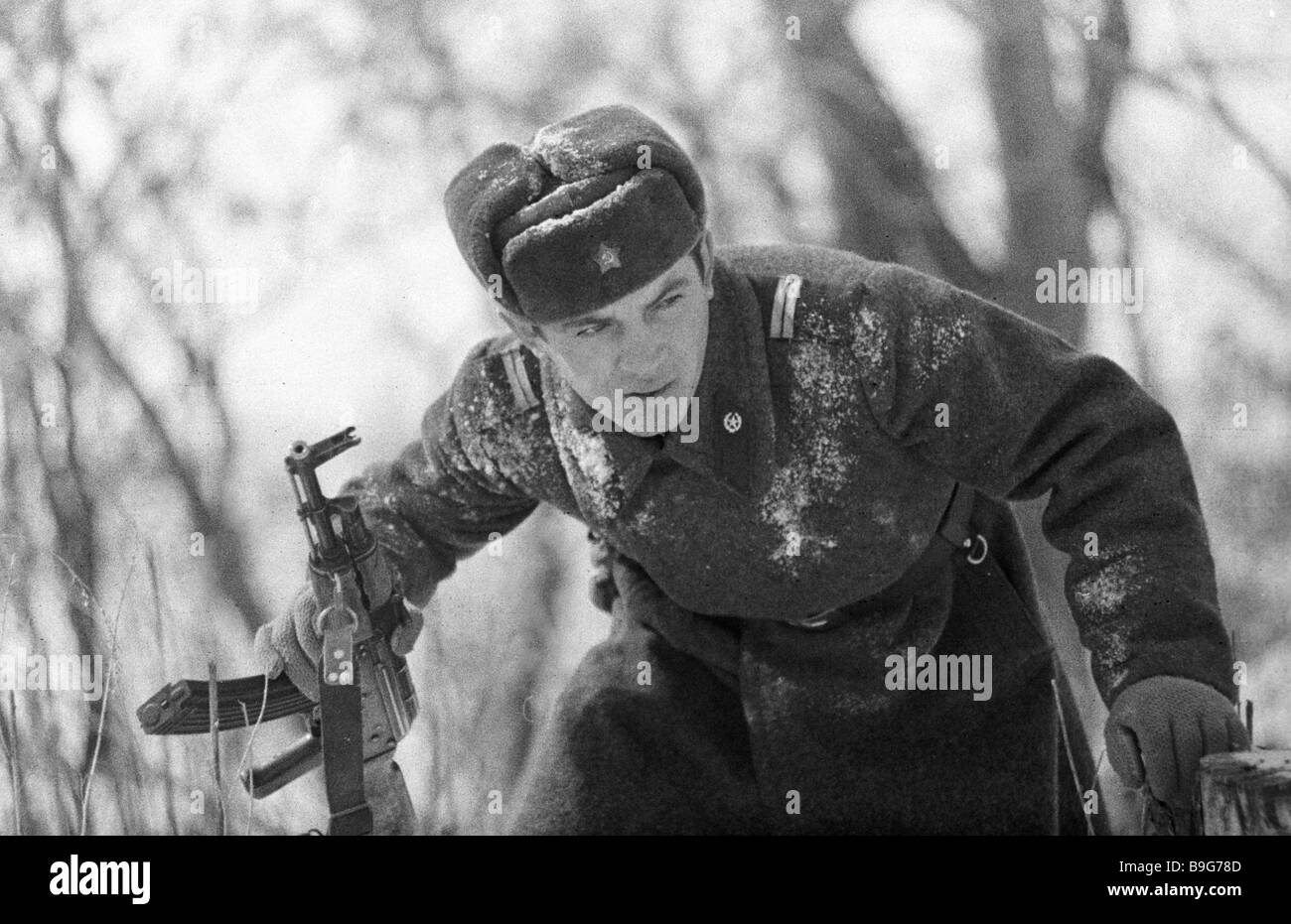 Junior Sergeant Yuri Babansky übernimmt das Kommando in einer Schlacht ...