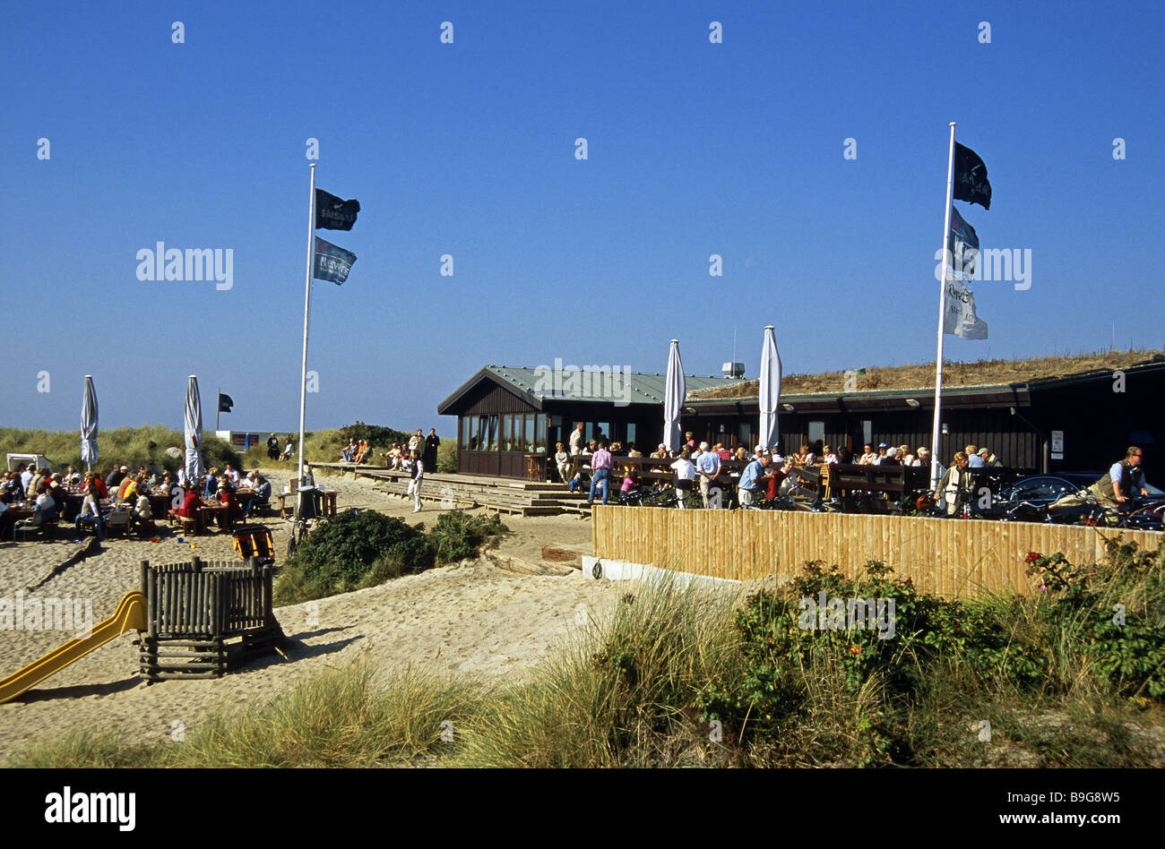 Deutschland-Schleswig-Holstein-Insel Sylt Rantum Restaurant "Sansibar ...