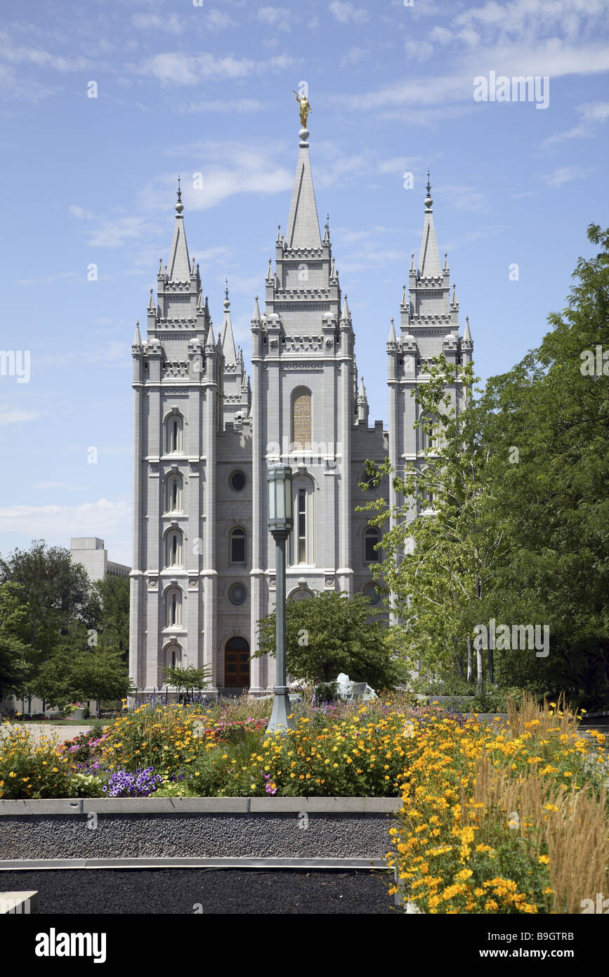 Salt lake city temple -Fotos und -Bildmaterial in hoher Auflösung – Alamy