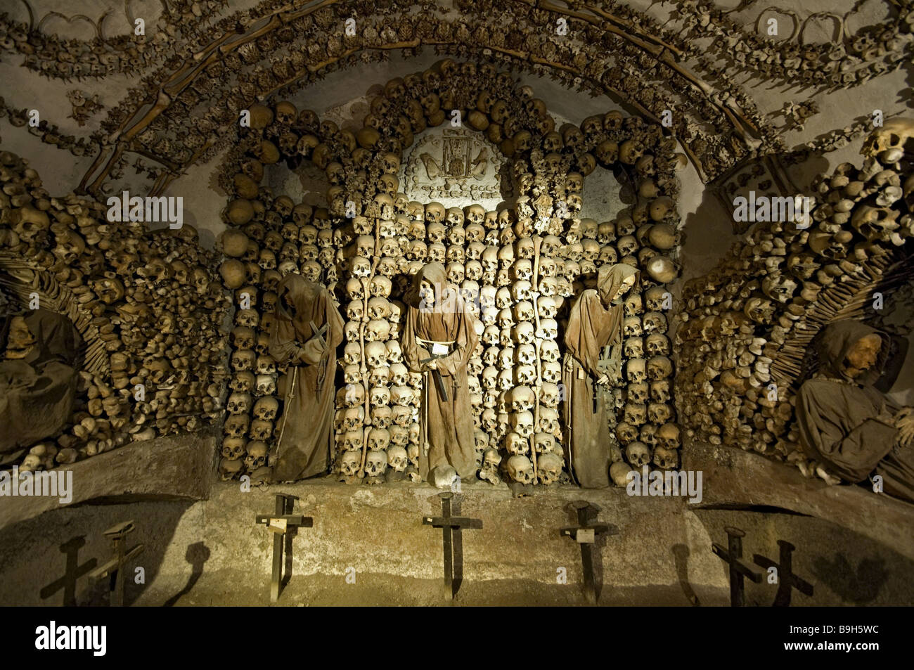 Italien Rom Kirche Santa Maria della Concezione Krypta bleiben ...