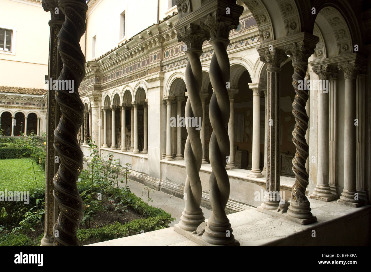 Italien Rom Basilika "Basilika von Sankt Paul vor den Mauern" Abtei ...