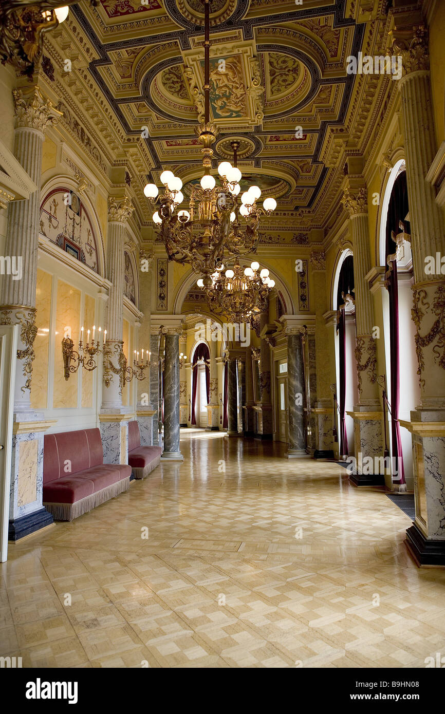 Deutschland Sachsen Dresden Semperoper Foyer provinzielle Hauptstadt ...