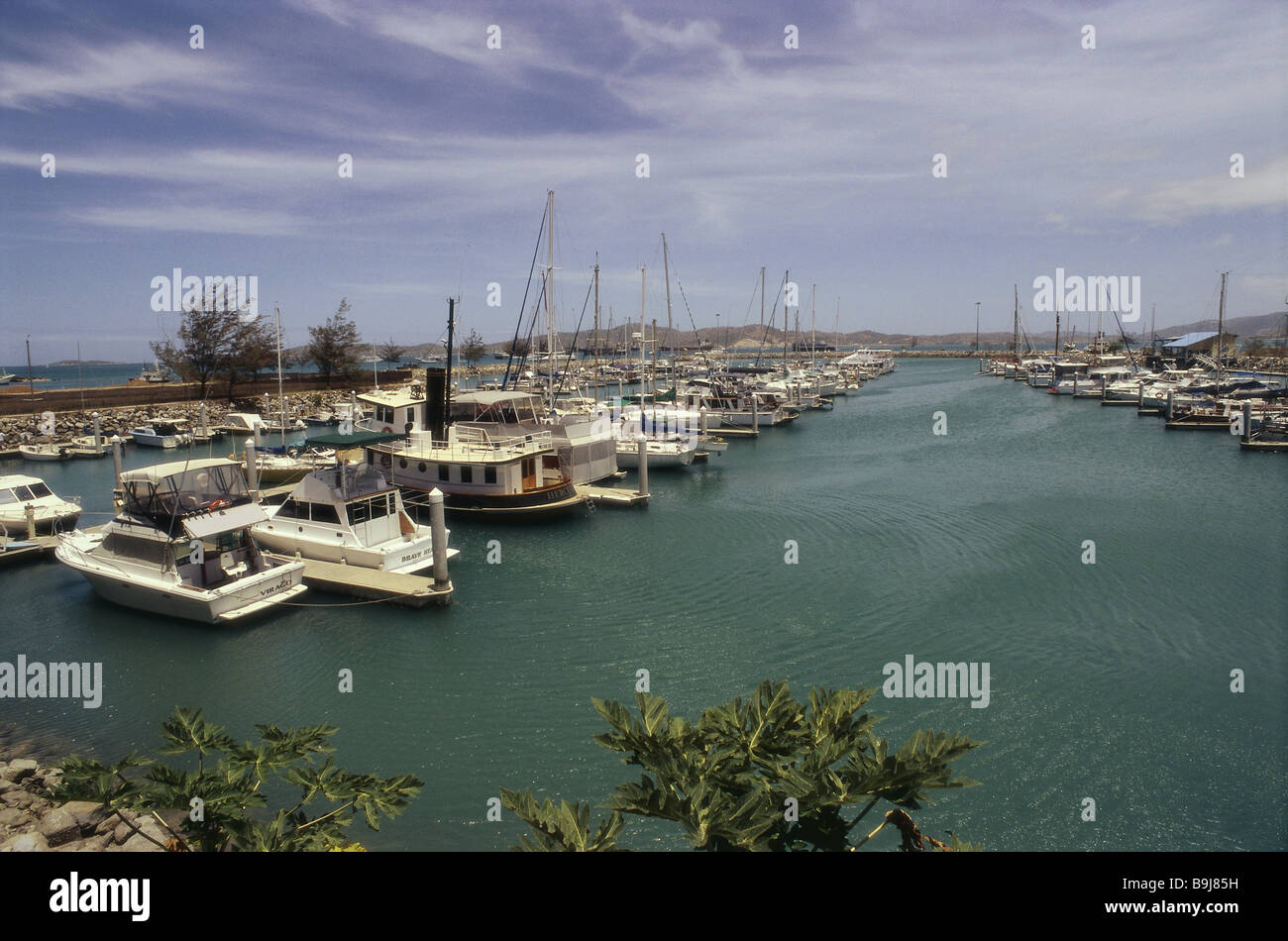 Ozeanien Melanesien Papua-Neuguinea Port Moresby Marina See Insel Staat ...