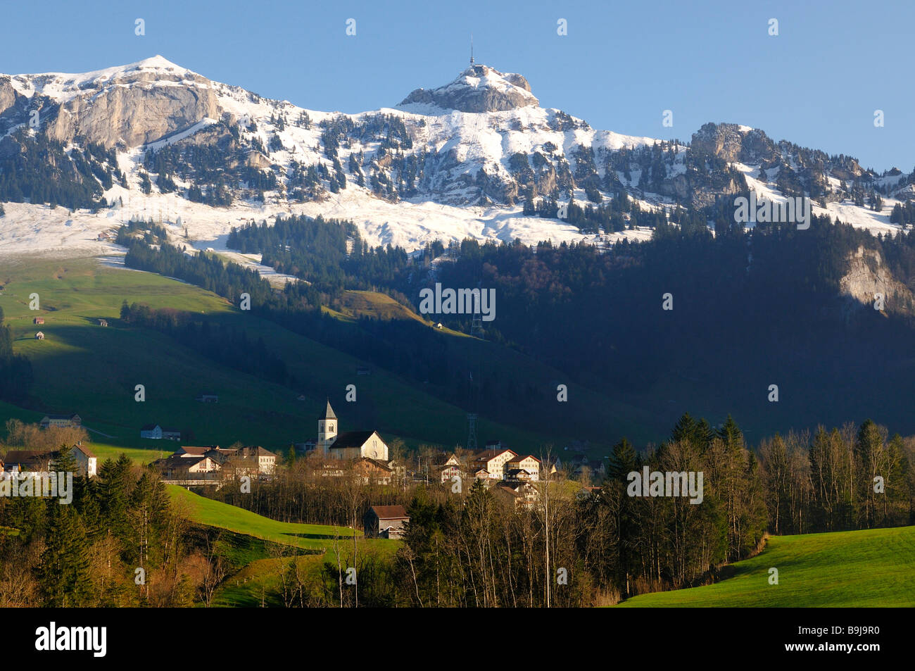 Switzerland europe appenzell village mountains -Fotos und -Bildmaterial ...