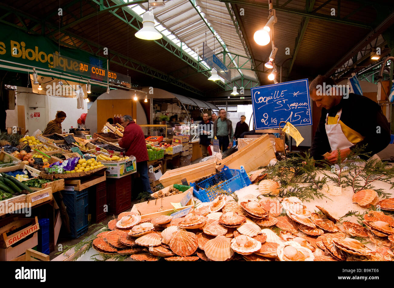 Frankreich, Paris, Marais-Viertel, Marche des Enfants Rouges ...
