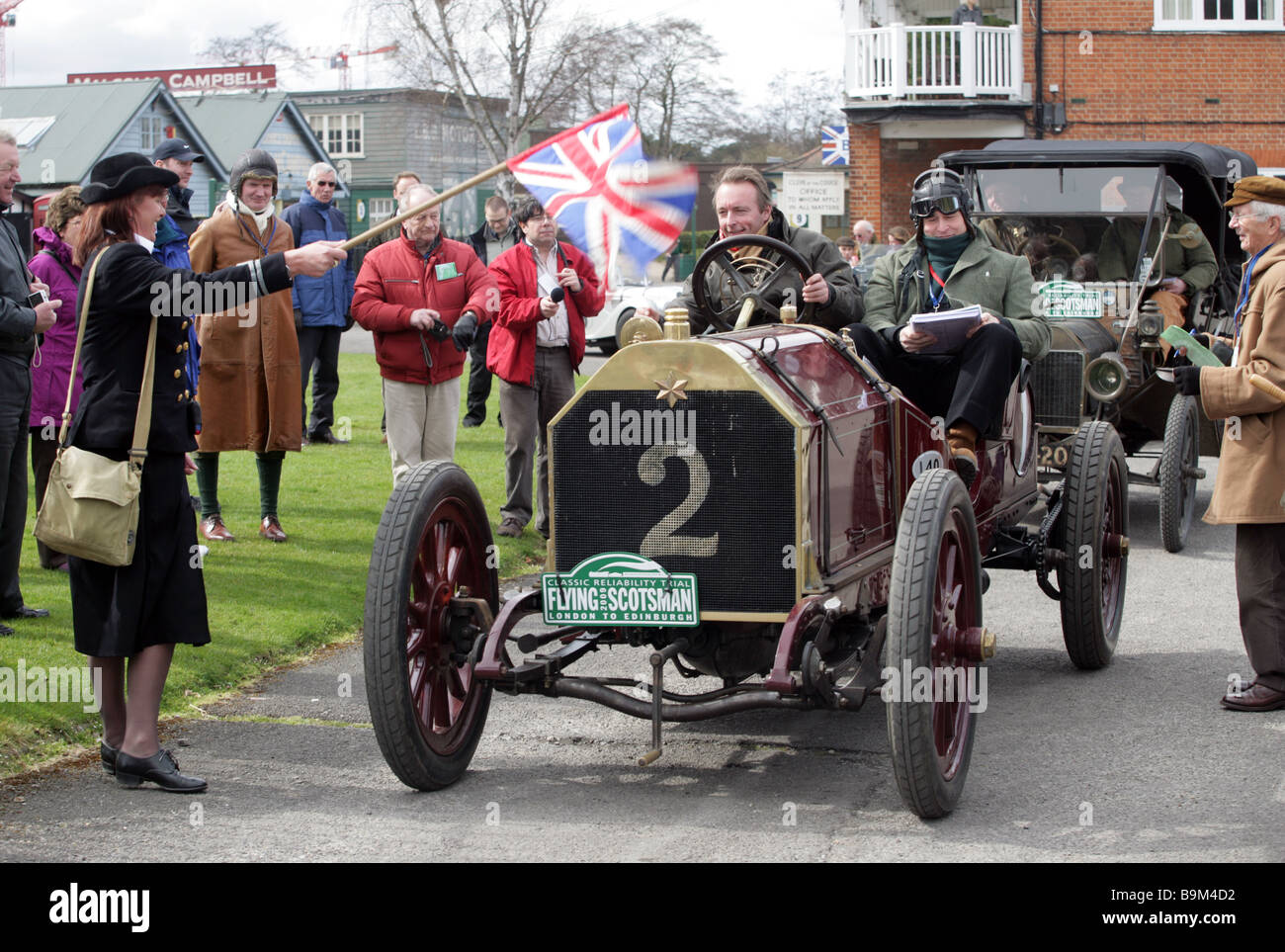 Flying Scotsman 2009 - die von London nach Edinburgh Trial by Oldtimer ...