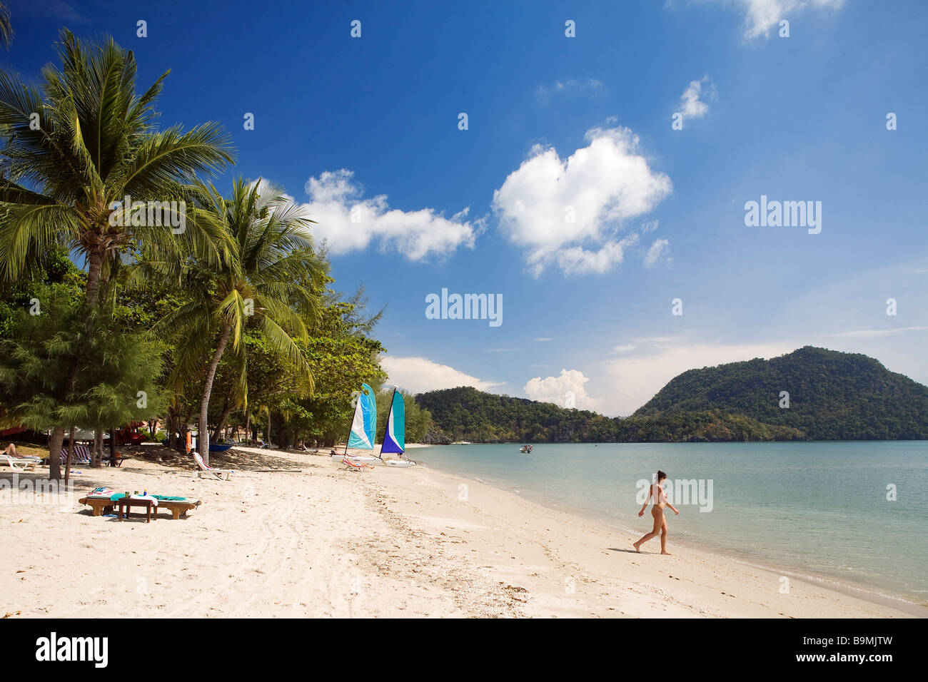 Malaysia, Kedah state, Andaman Sea, der Insel Langkawi, Westin Hotel ...