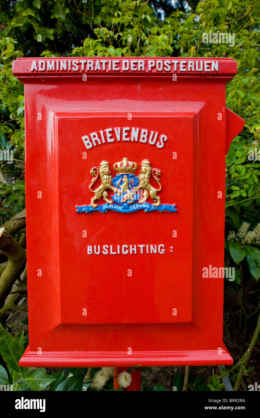 Netherlands Post Box Stockfotos & Netherlands Post Box Bilder - Alamy