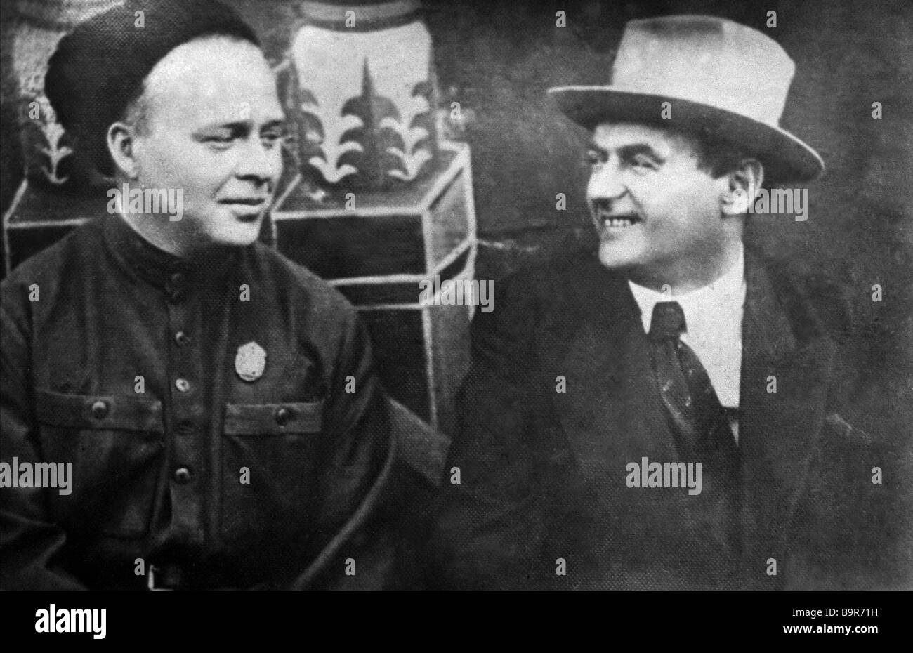 Sowjetischer Schriftsteller Arkady Gaidar 1904 1941 und Ruvim Frayerman ...