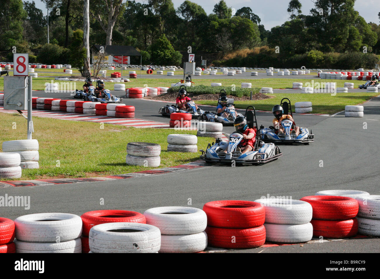 Go kart rennen -Fotos und -Bildmaterial in hoher Auflösung – Alamy