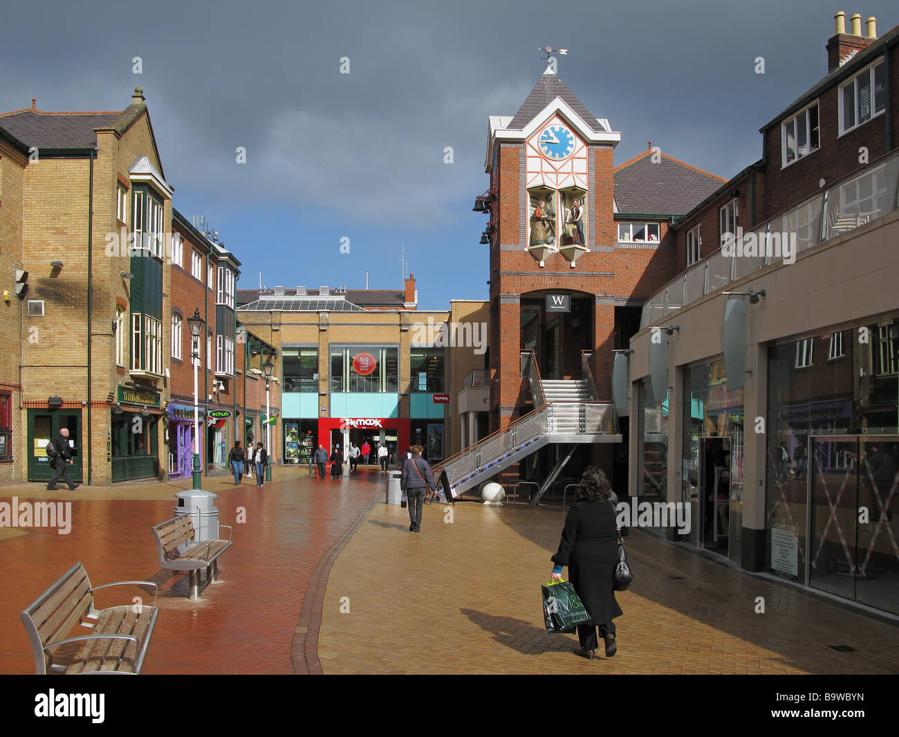 Orchard Square Shopping Centre, Sheffield Stockfotografie - Alamy