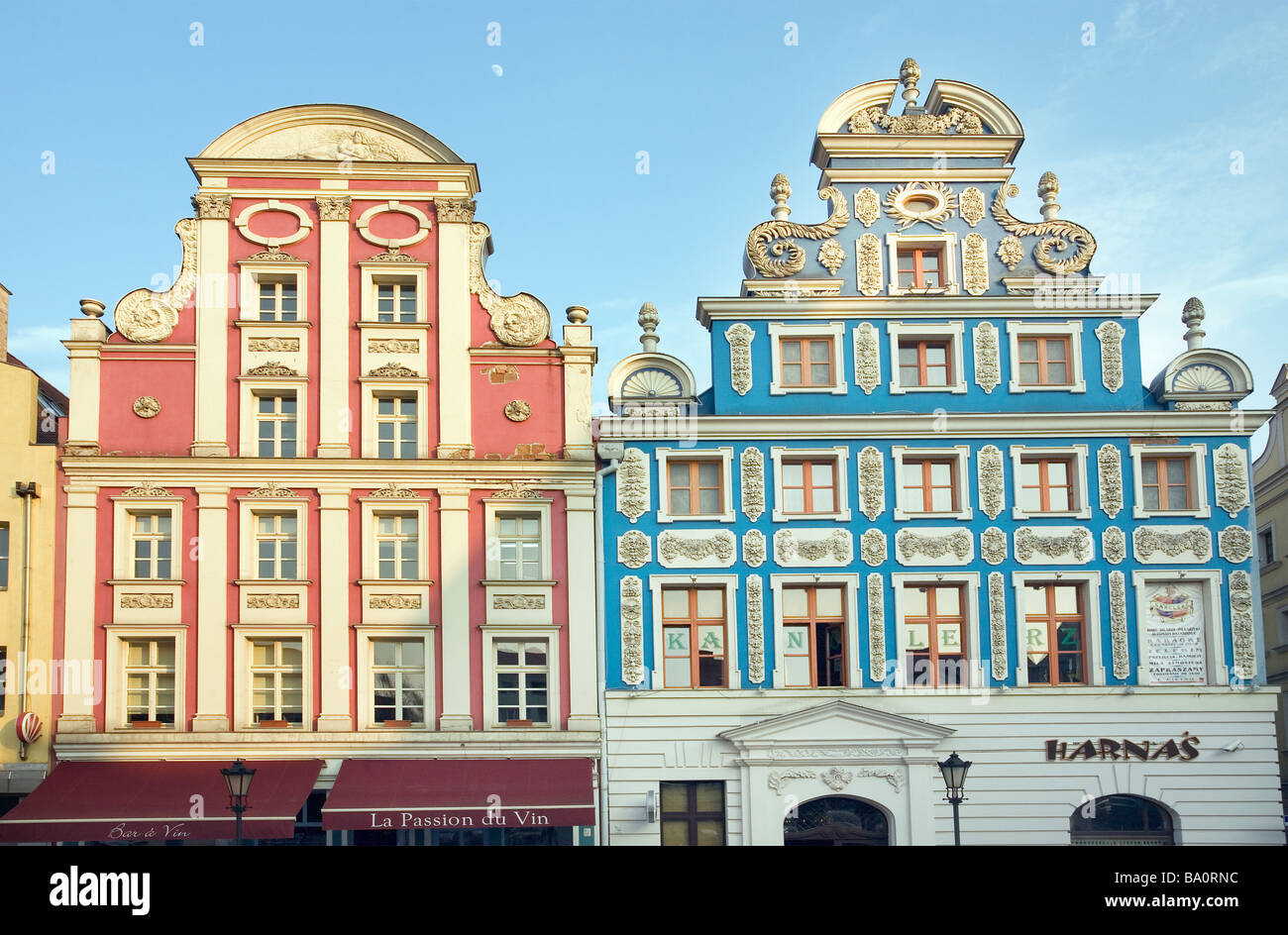 7 und 8 Sienna Street, Stettin, Polen Stockfotografie - Alamy