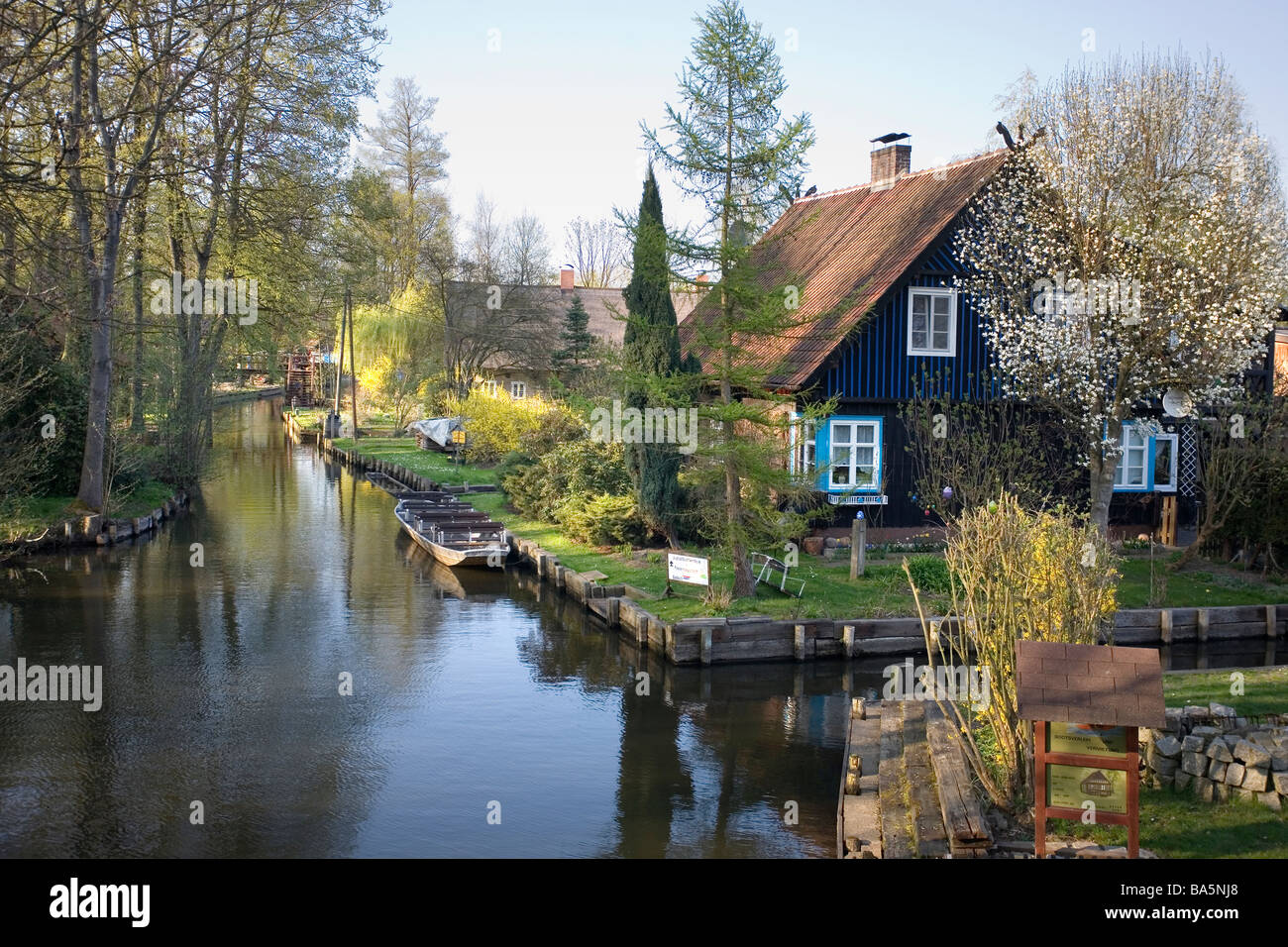 Lehde, Spreewald, Brandenburg, Deutschland Stockfotografie - Alamy