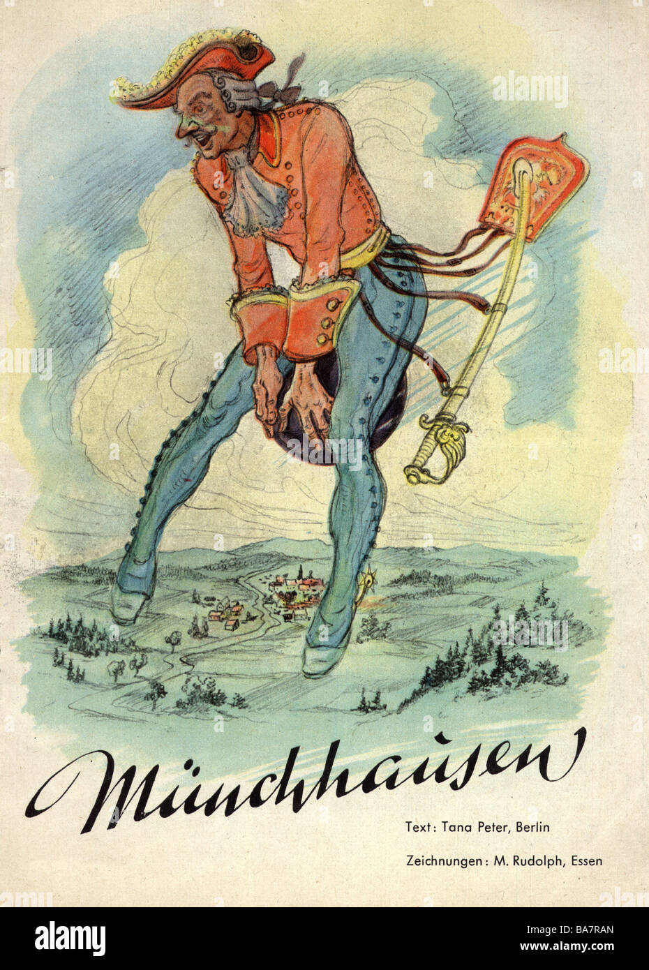 Münchhausen, Baron Karl Friedrich Hieronymus, Freiherr von, 11.5.1720 ...