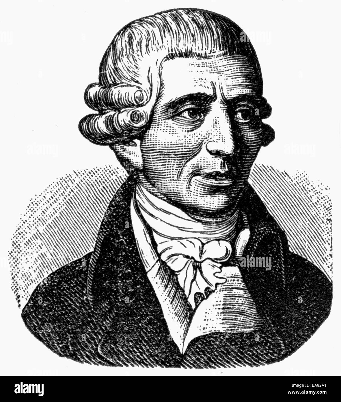 Joseph Haydn Portrait Stockfotos und -bilder Kaufen - Alamy
