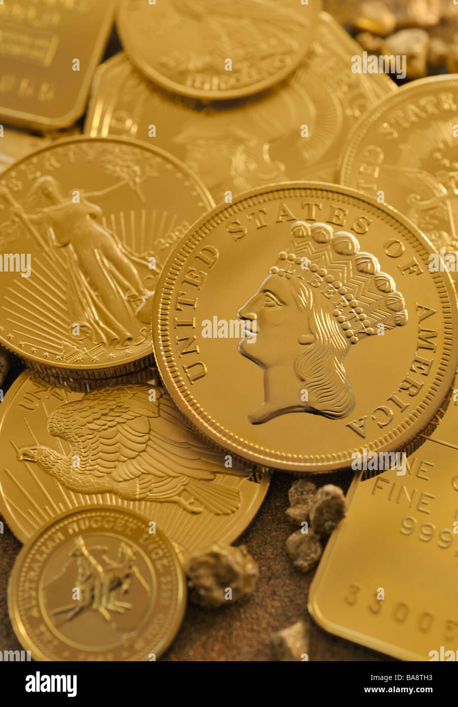 Gold taler -Fotos und -Bildmaterial in hoher Auflösung – Alamy