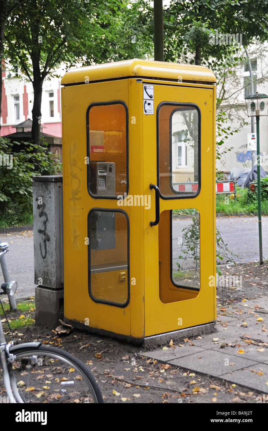 gelbe CMW500 Feld Anrufen Telefon Telefonzelle in Altona, Hamburg ...