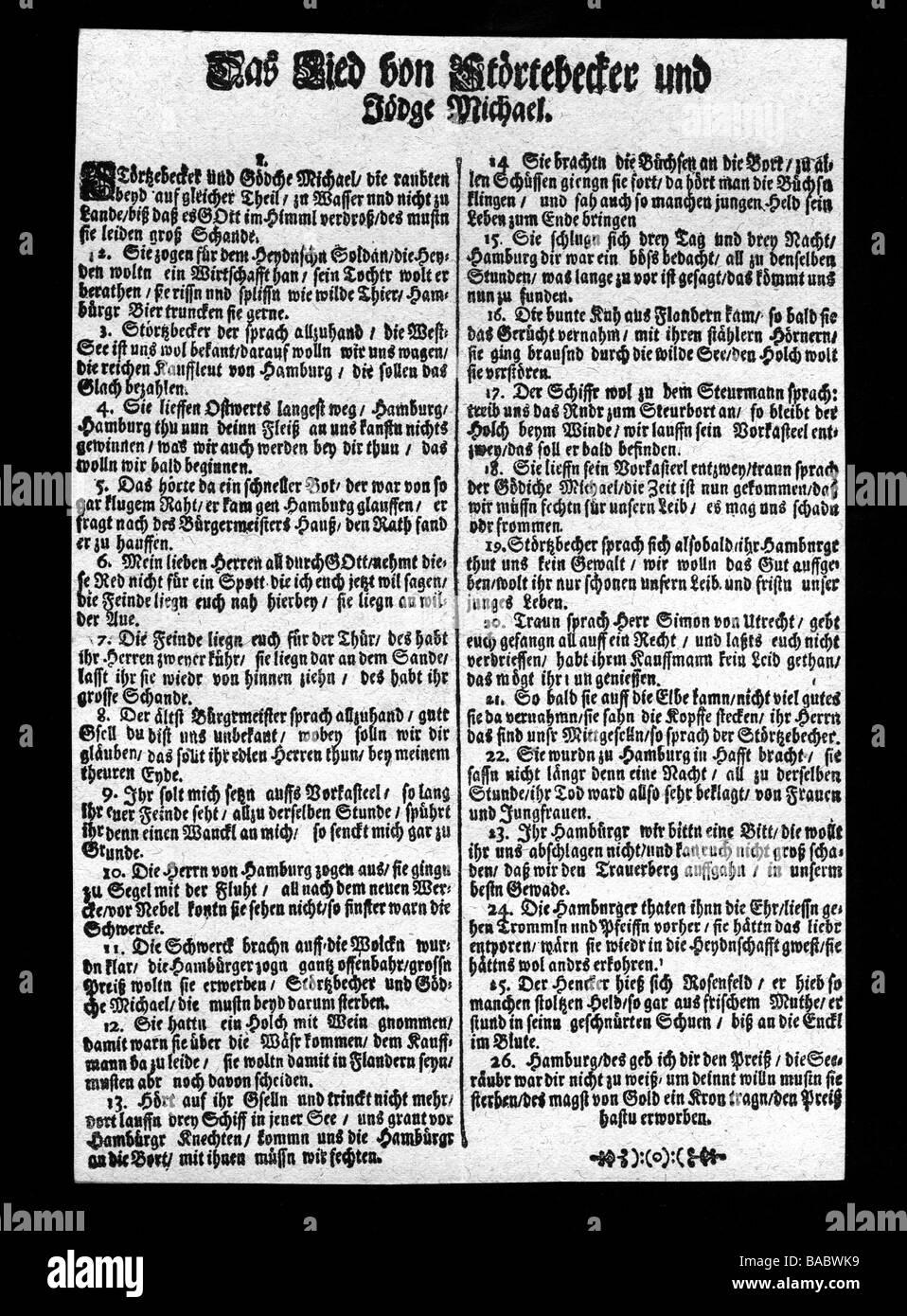 Klaus stoertebeker -Fotos und -Bildmaterial in hoher Auflösung – Alamy