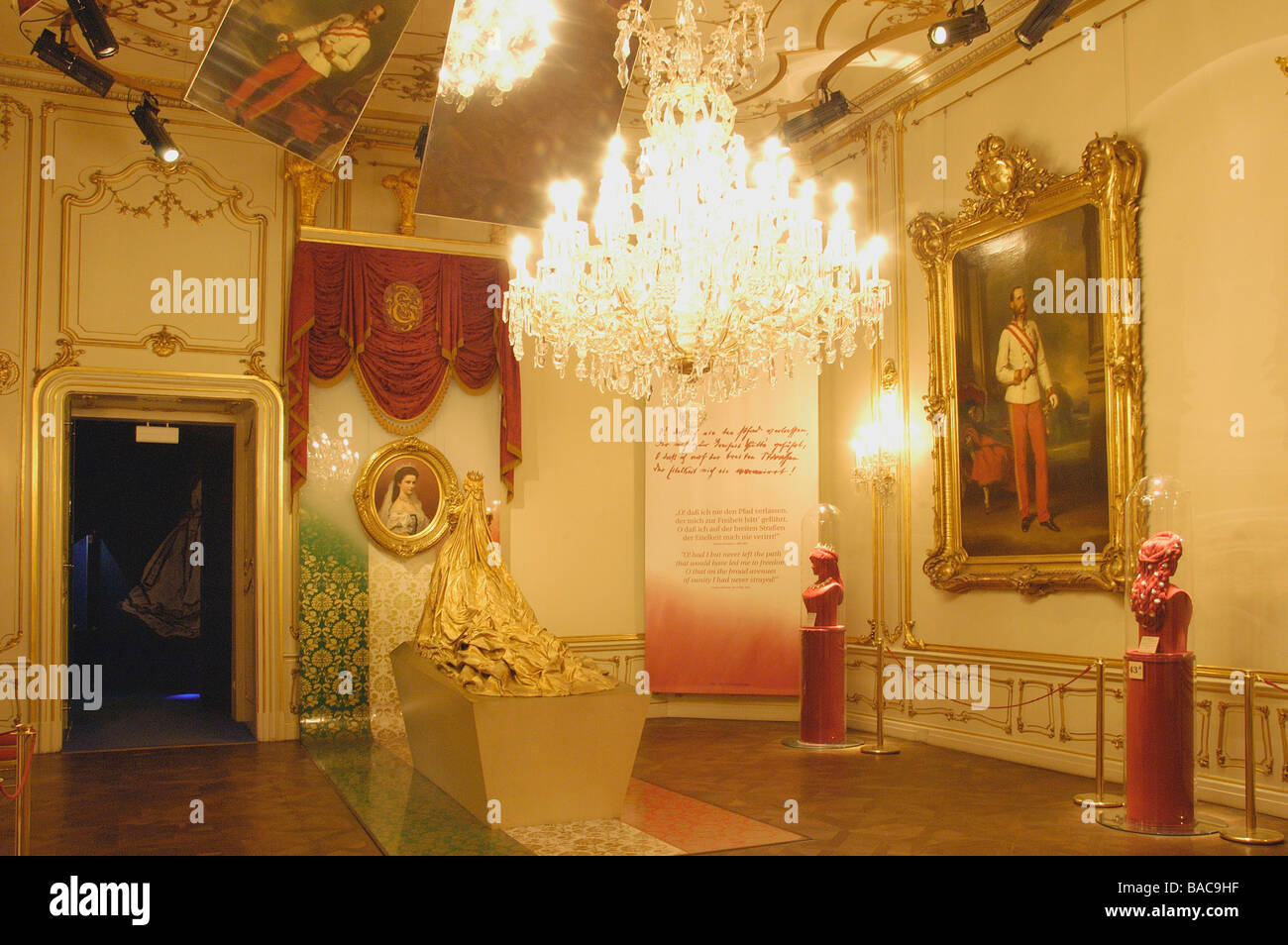 Sisi-Museum in Wien Stockfotografie - Alamy