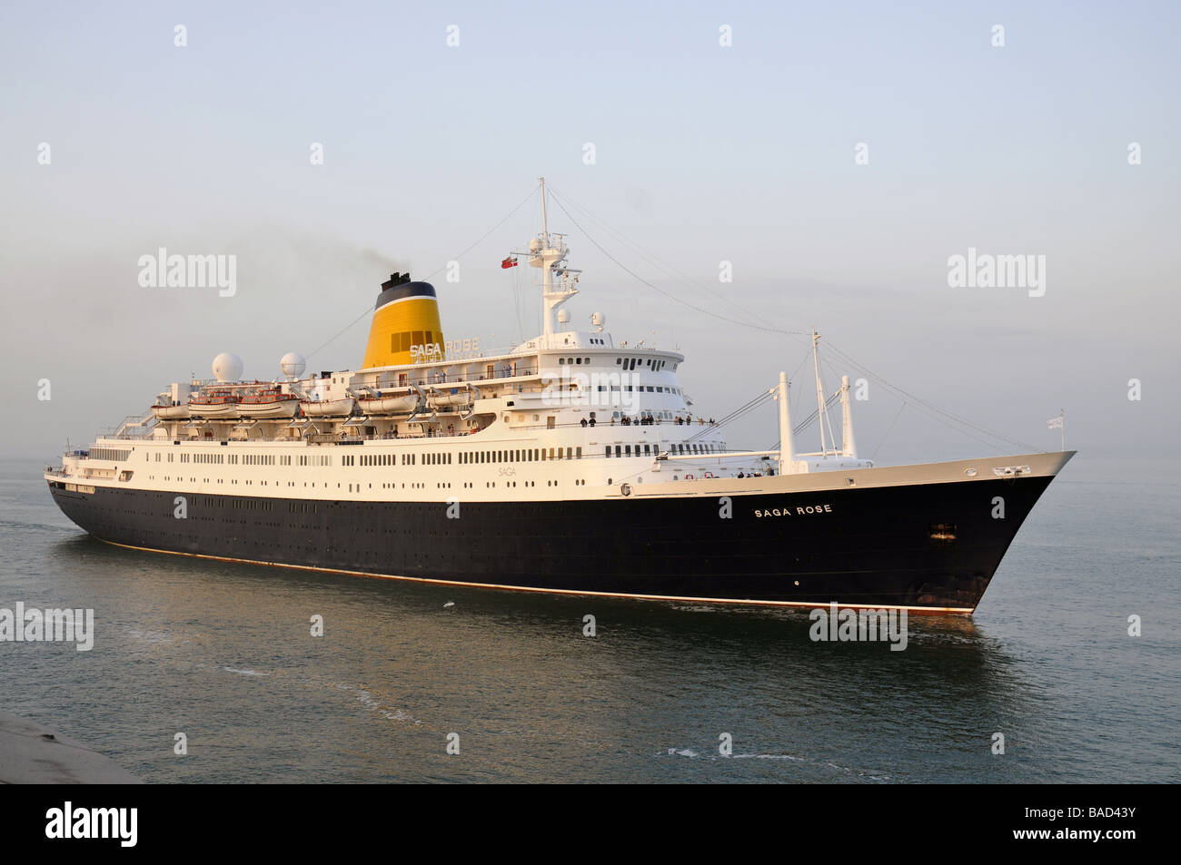 Saga Rose Kreuzfahrtschiff Stockfotografie - Alamy