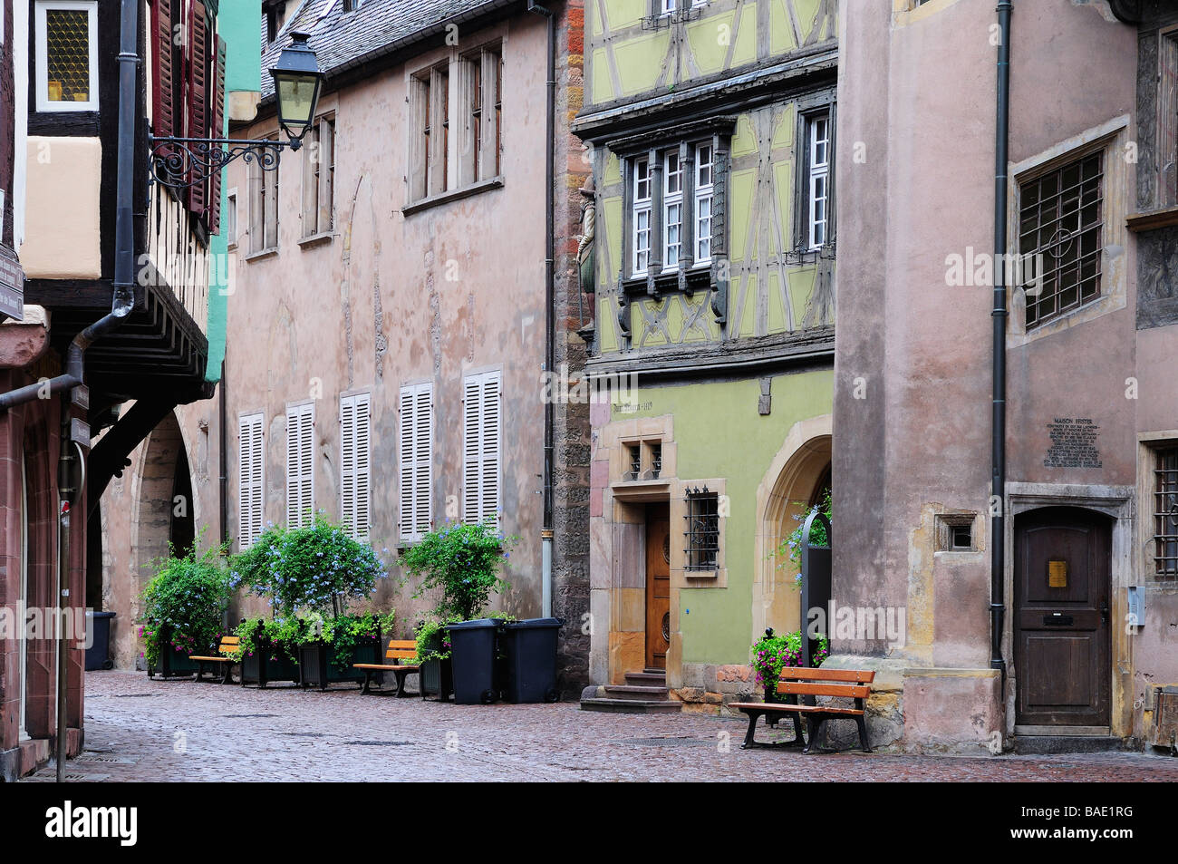 Altstadt von Colmar, Haut-Rhin, Elsass, Frankreich Stockfotografie - Alamy