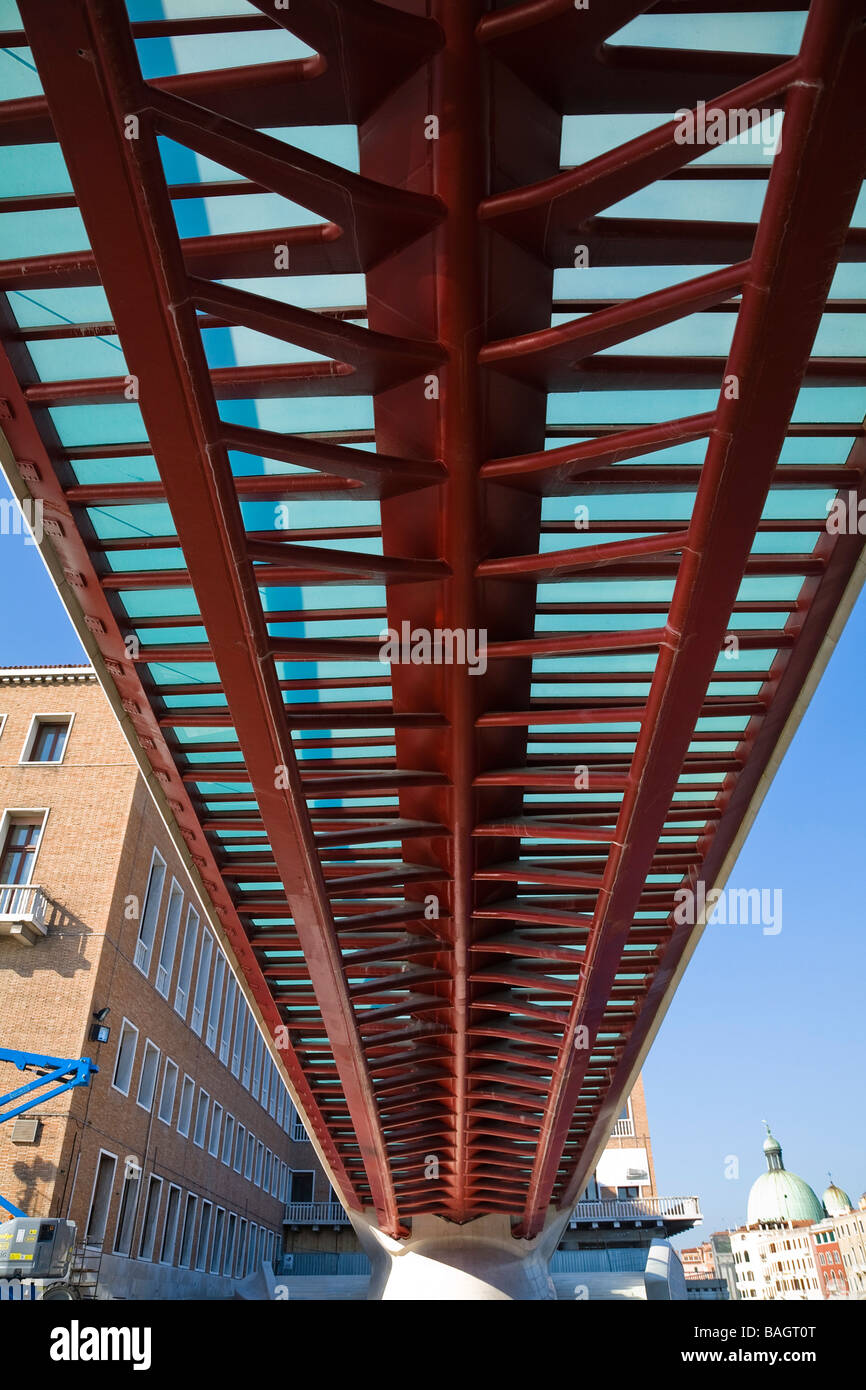 Verfassung-Brücke, Venedig, Italien, Santiago Calatrava, Verfassung zu ...