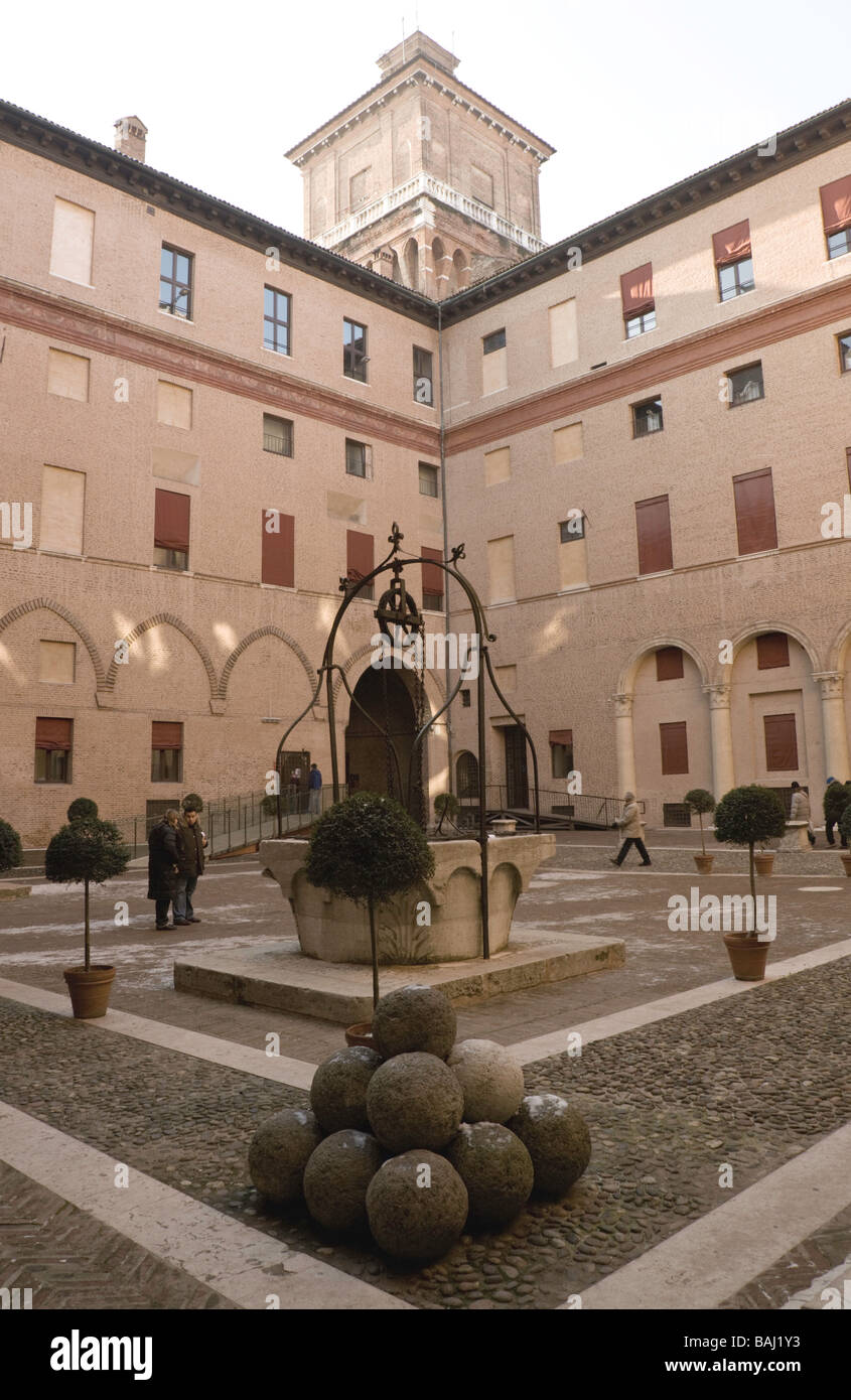 Italy ferrara castle estense interior -Fotos und -Bildmaterial in hoher ...