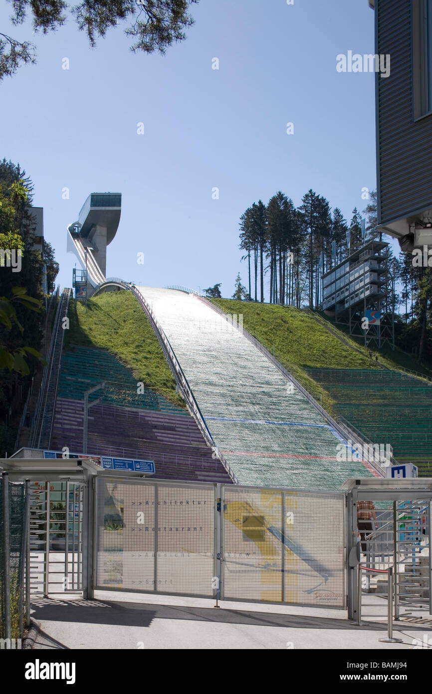 BERGISEL SPRUNGSCHANZE, ZAHA HADID, INNSBRUCK, ÖSTERREICH ...
