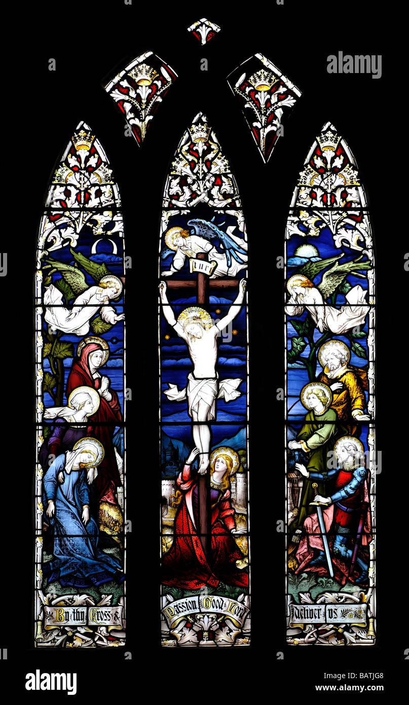Kreuzigung christi fenster Stockfotos und -bilder Kaufen - Alamy